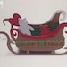 Christmas Sleigh - Etsy