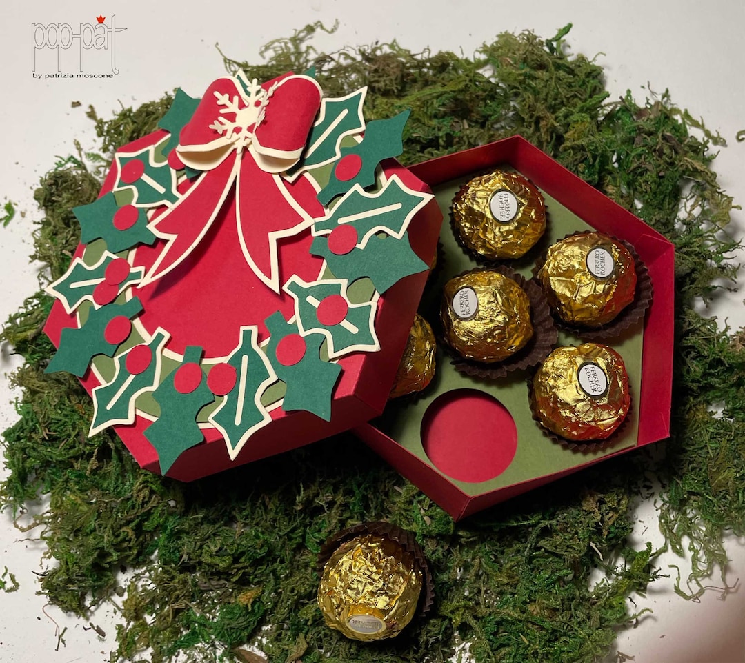 Garland Box Christmas Box 3DSVG - Etsy