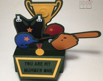 Esa-box Explosion Box christmas Box | Etsy