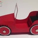 Red Car - Etsy