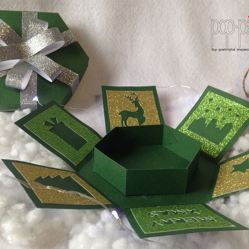 Exploding Box Template - Etsy