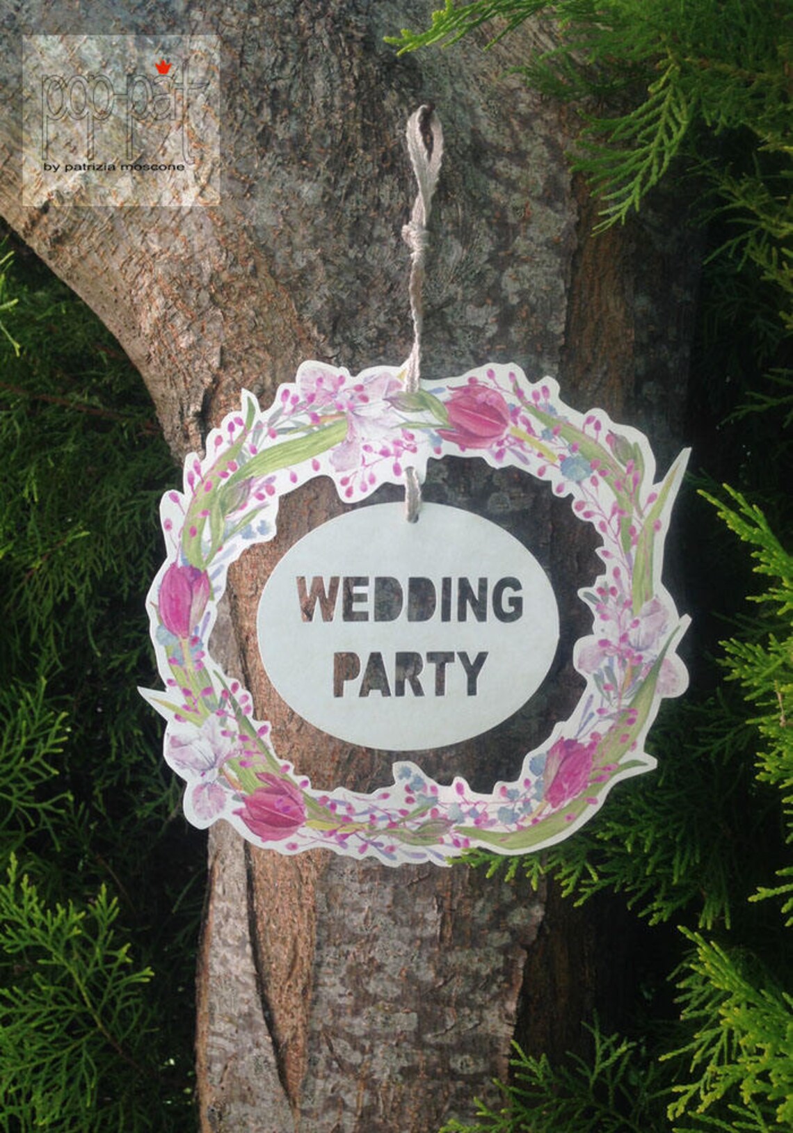 Wreath Wedding Party - Etsy