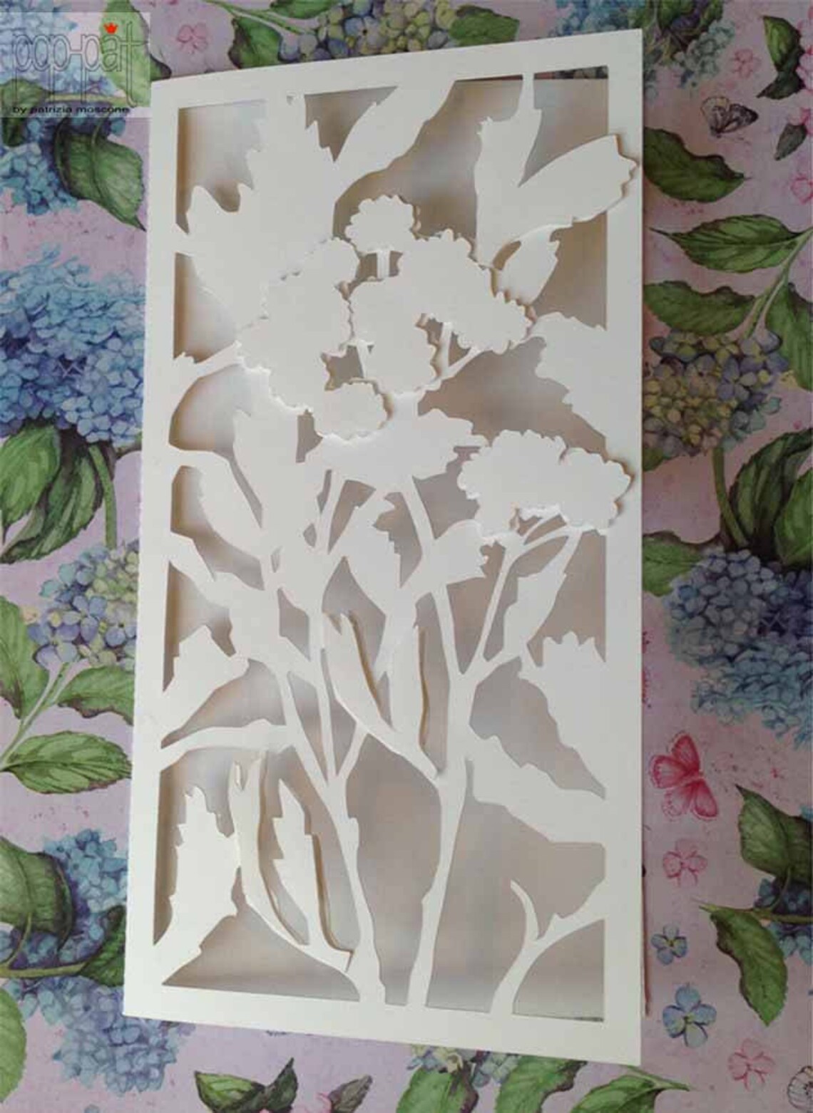 Flower Invitation 1 - Etsy