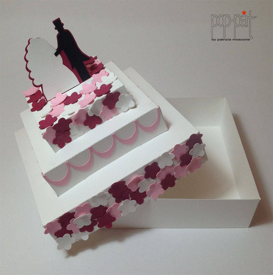 Wedding Cake 3D SVG | Etsy