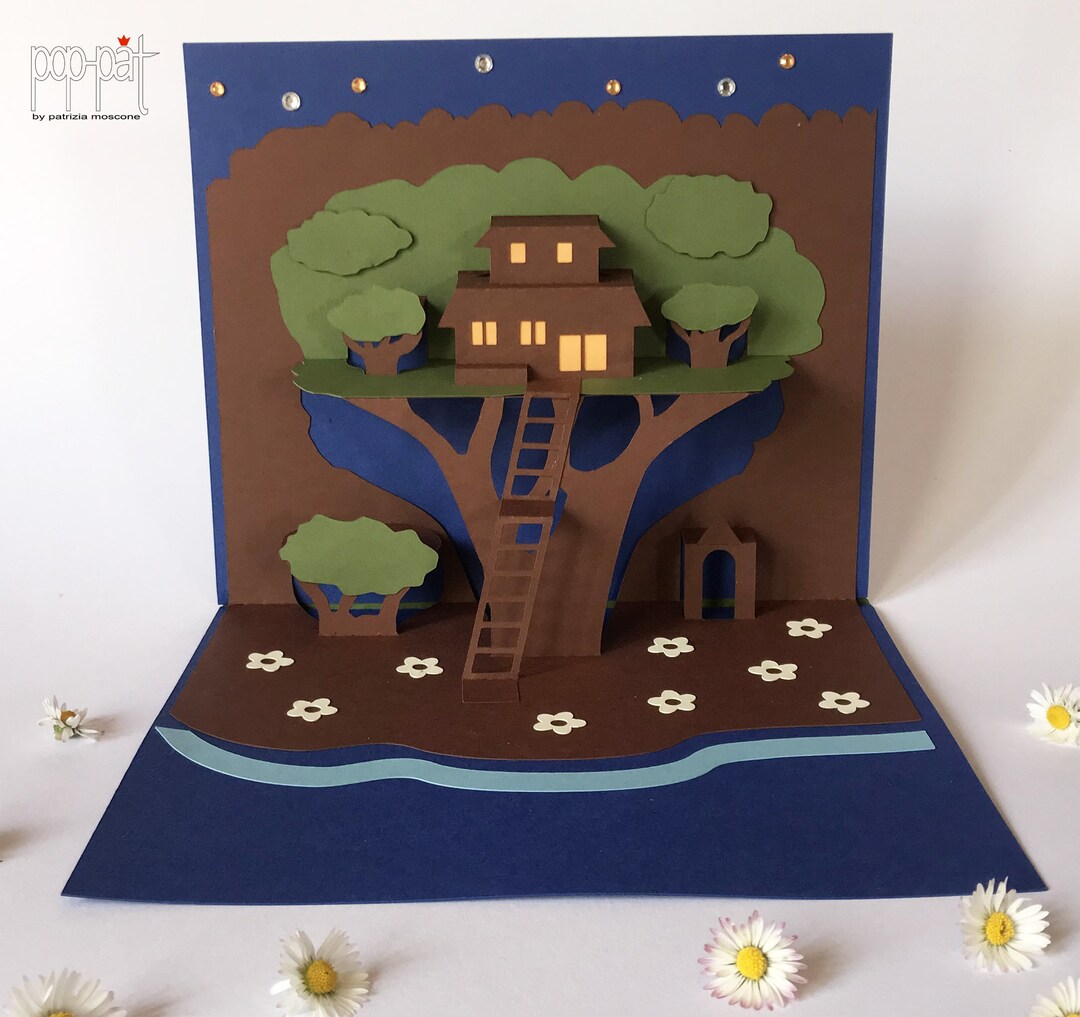 Tree House - Silhouette File - Cricut File - Etsy