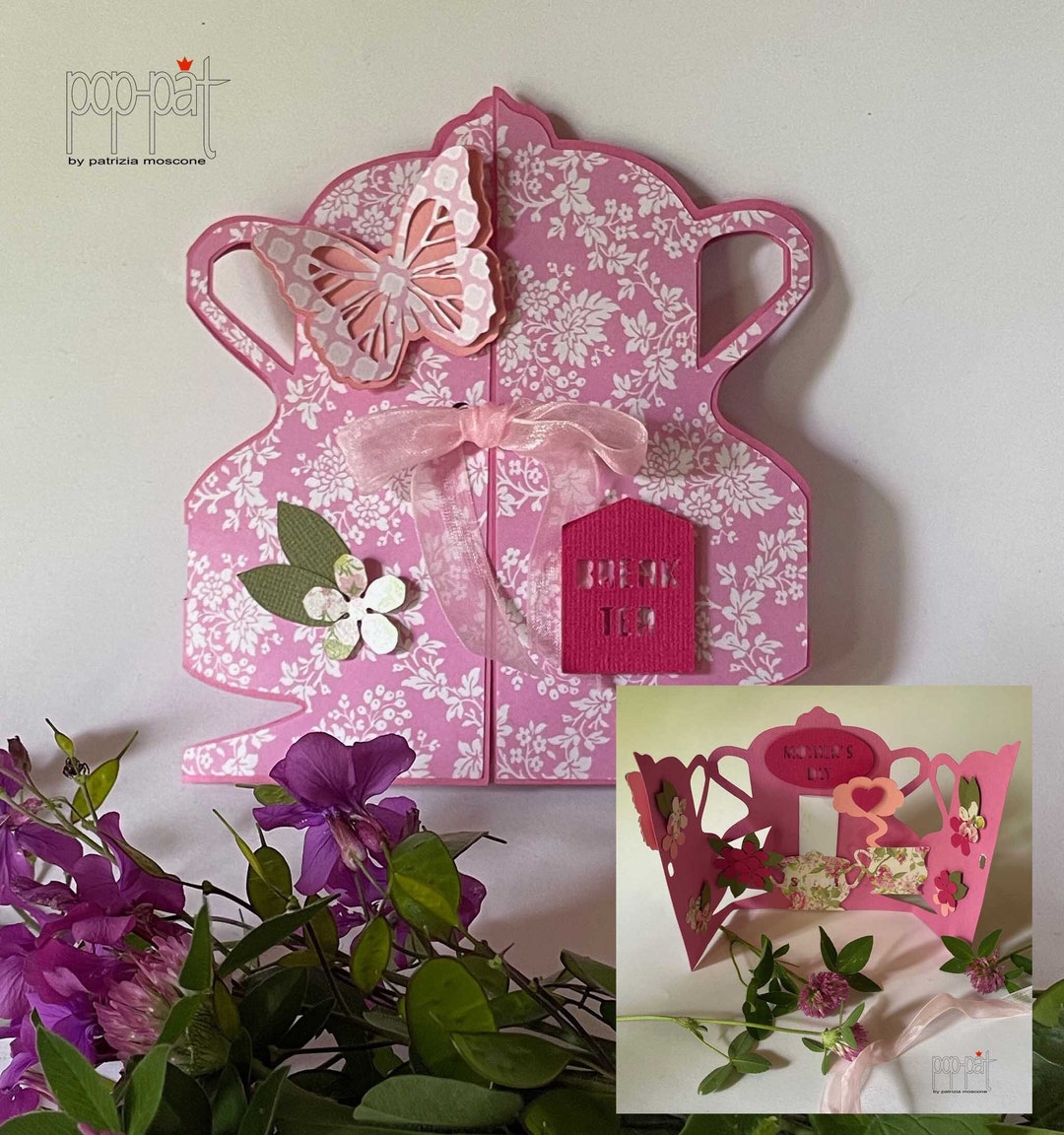 Teapot - Mother's Day - 3D SVG - Silhouette Files - Cricut Files - Etsy