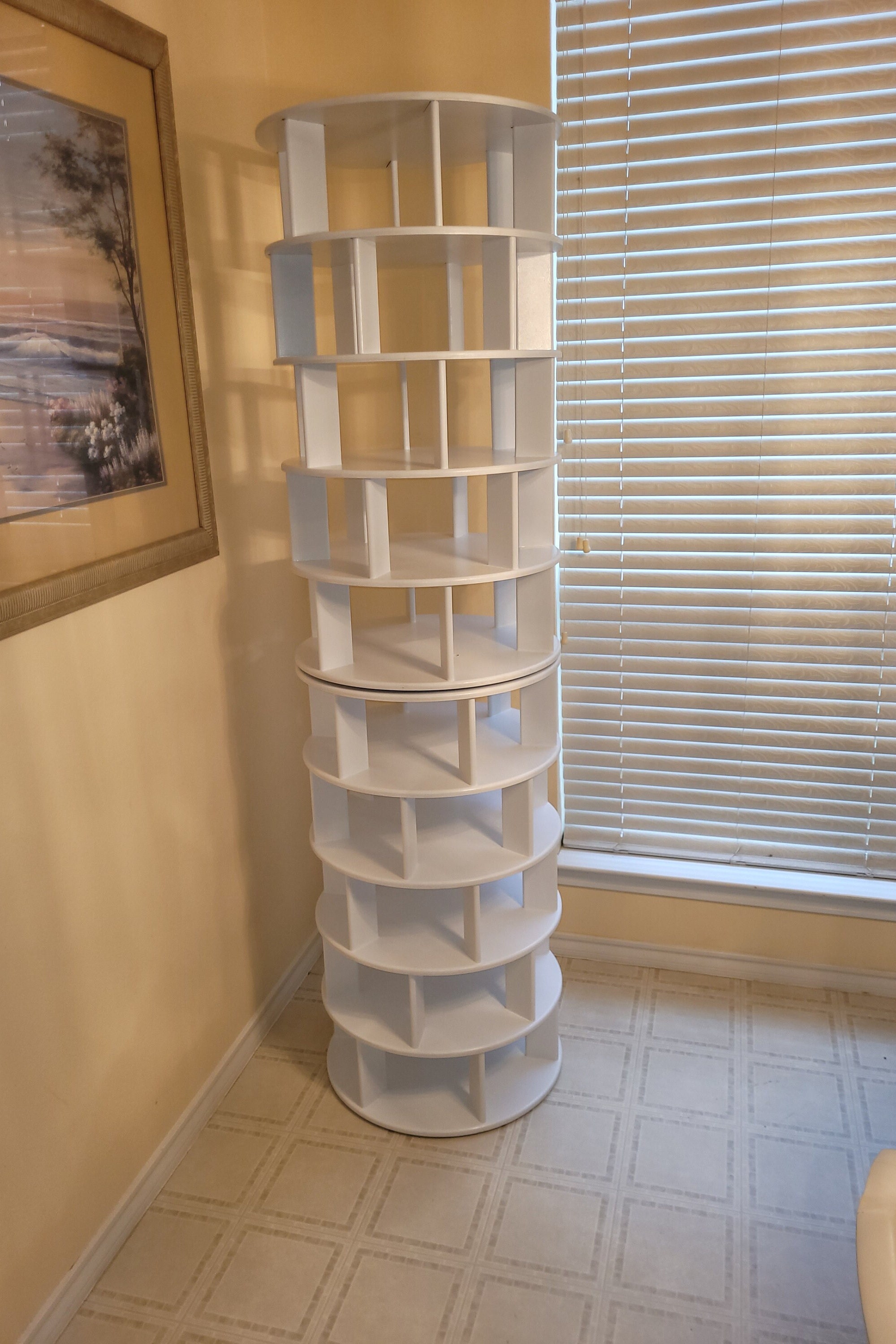 11 Tier Spinning Shoe Rack - Etsy