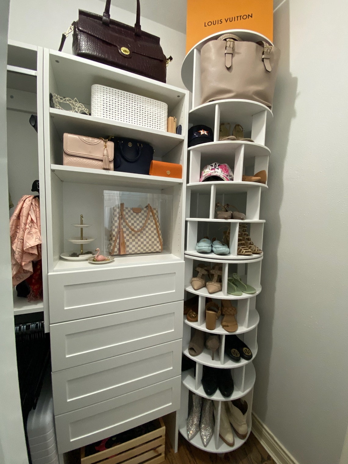 Spinning Shoe Rack 10 Tier - Etsy