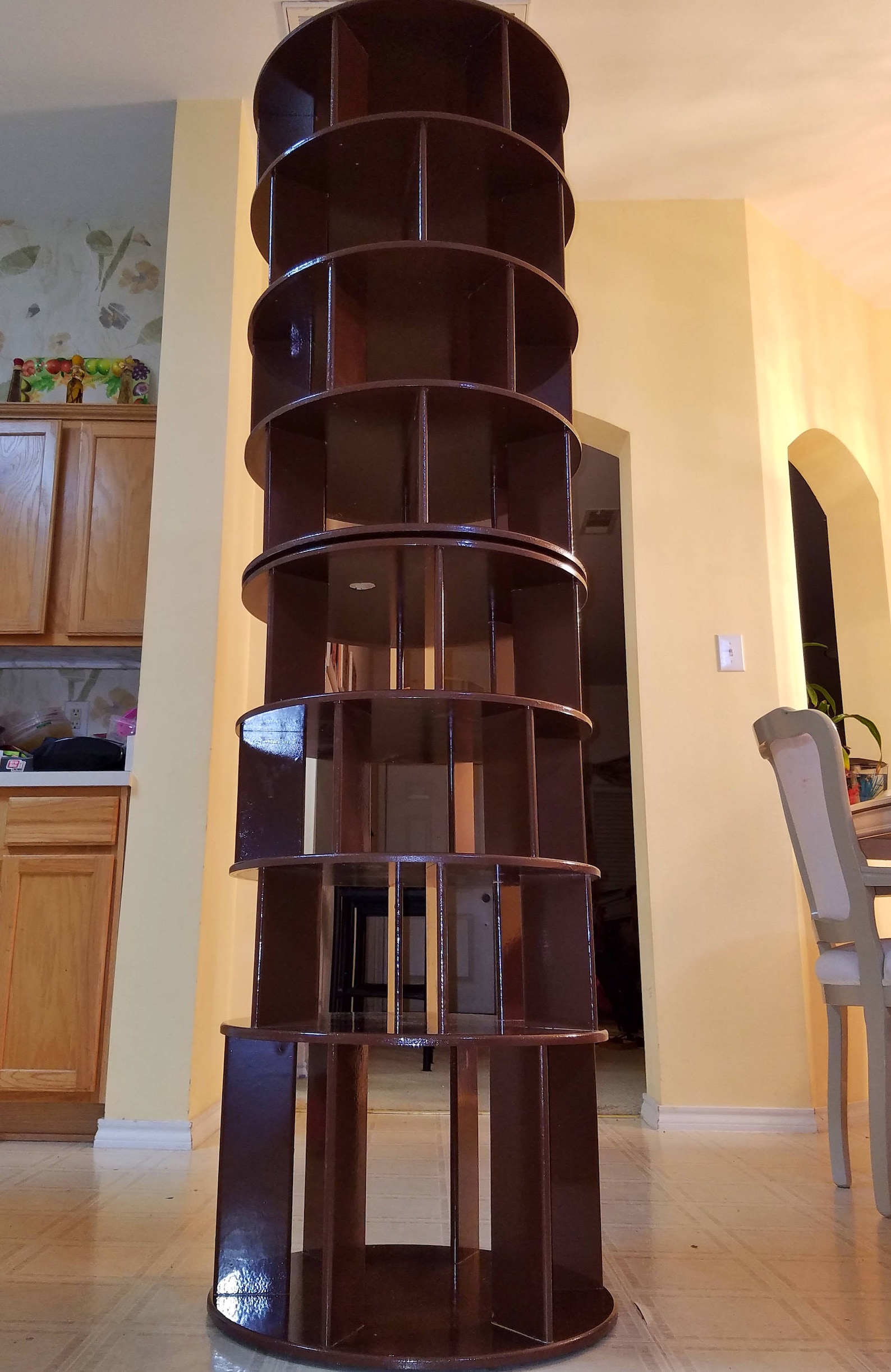 Spinning Shoe Tower With Boot Tier - Etsy