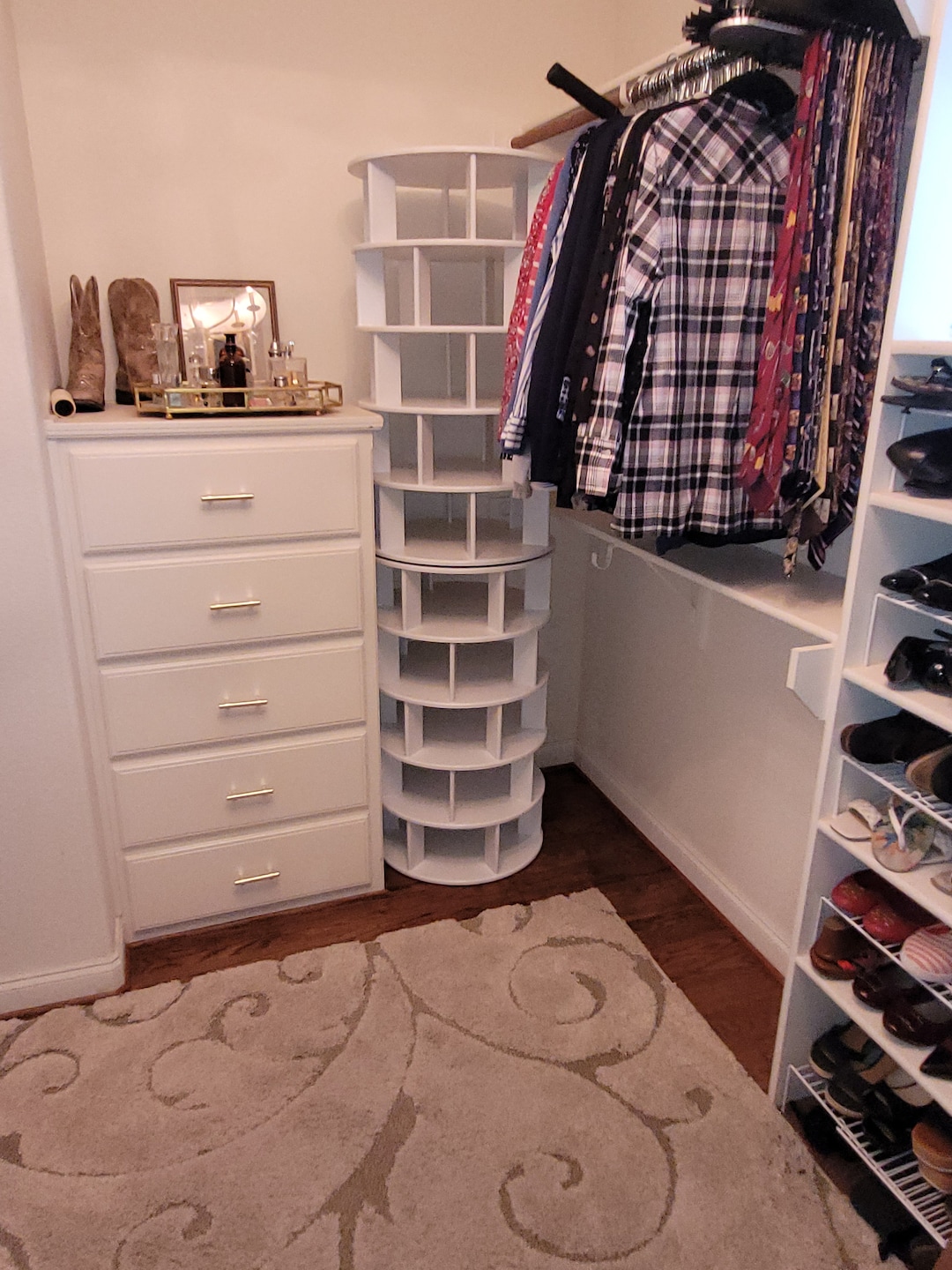 Spinning Shoe Rack 10 Tier - Etsy