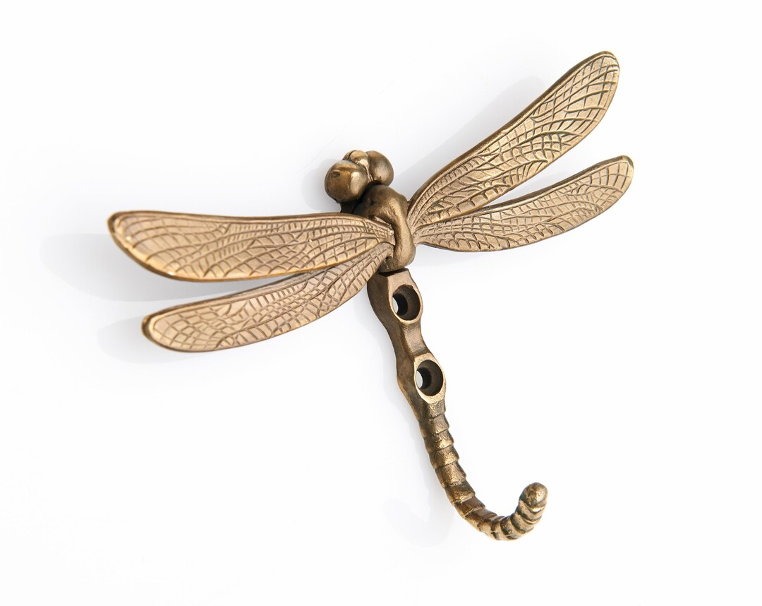 Hanger "dragonfly" Big. Brass, 70x100 Mm. - Etsy