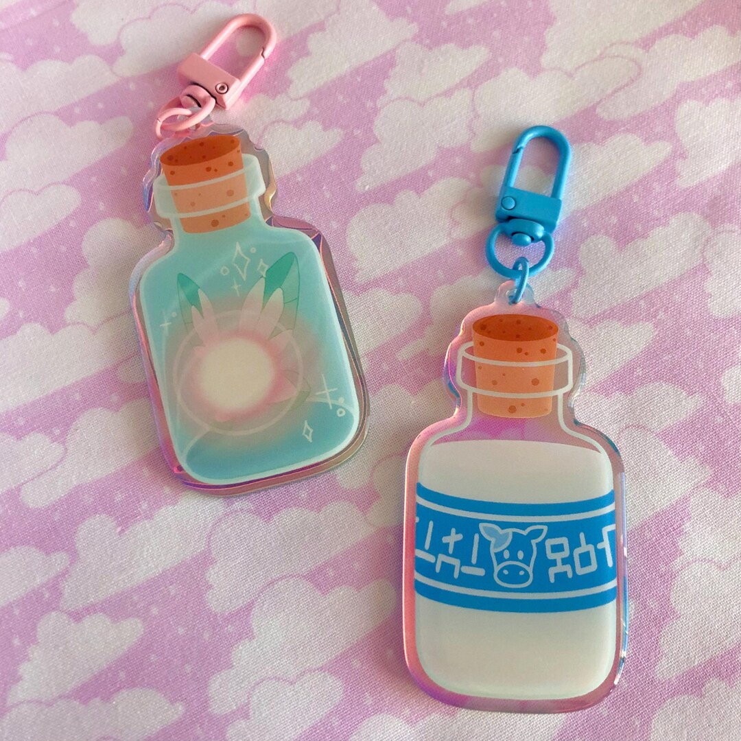 Loz Acrylic Bottle Charms - Etsy