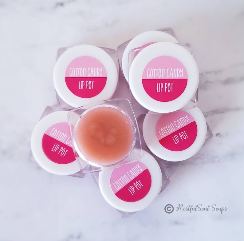 Flavored Lip Gloss Pots Lipgloss Lip Balm Gloss for Lips | Etsy