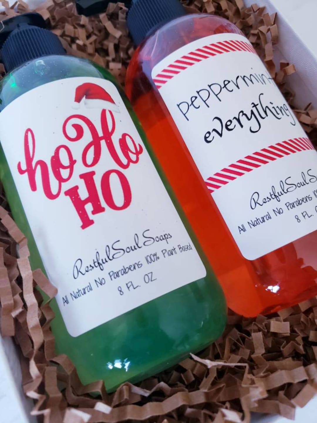 Christmas Hand Soap Gift Set, Liquid Hand Soap, Christmas Hand Soap ...