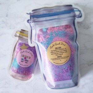 Unicorn Bath Bomb Dust, Unicorn Bath Bomb Crumbles, Gift for Daughter ...