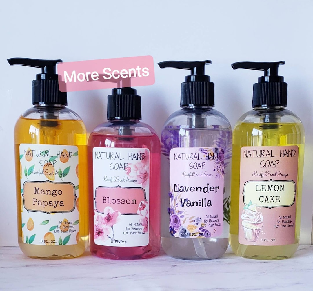 Liquid Hand Soap, Natural Liquid Soap, Soap for Hands, Liquid Hand Soap ...