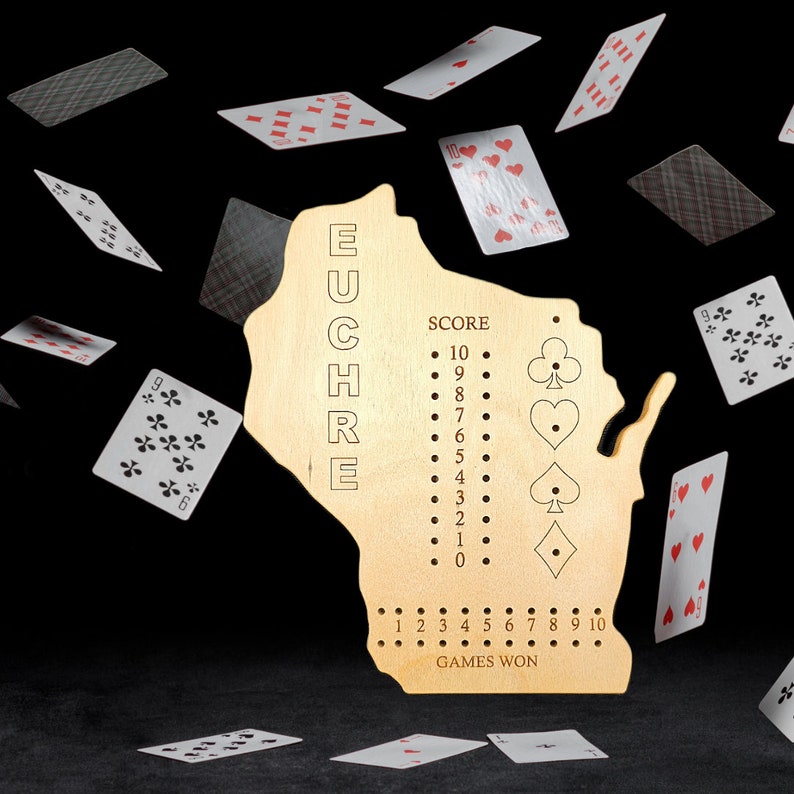 Wisconsin Euchre Gameboard - Etsy