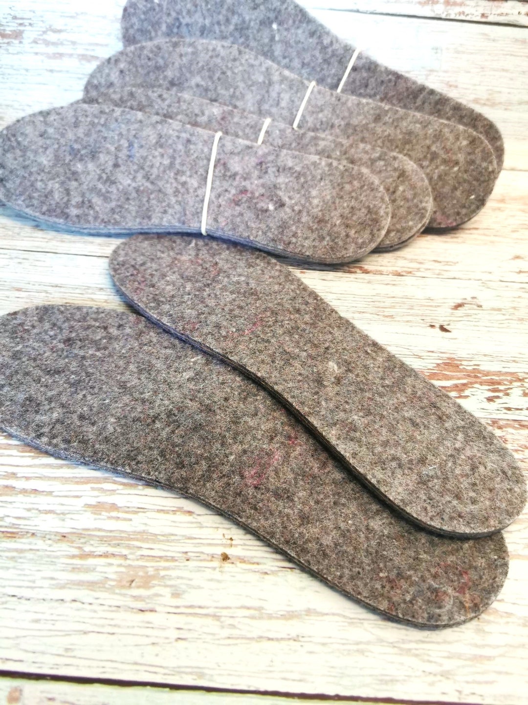 Moisture Repellant Vegan Suitable Felted Sole / Retaining / Warm Sole ...