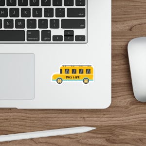 Bus Life - Die Cut Stickers - Etsy