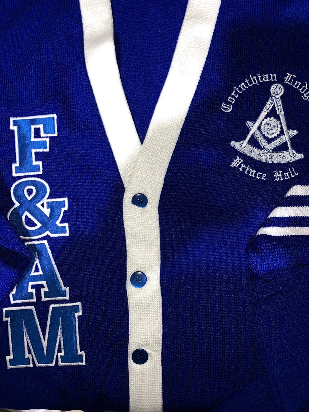 Past Master Prince Hall Cardigan - Etsy