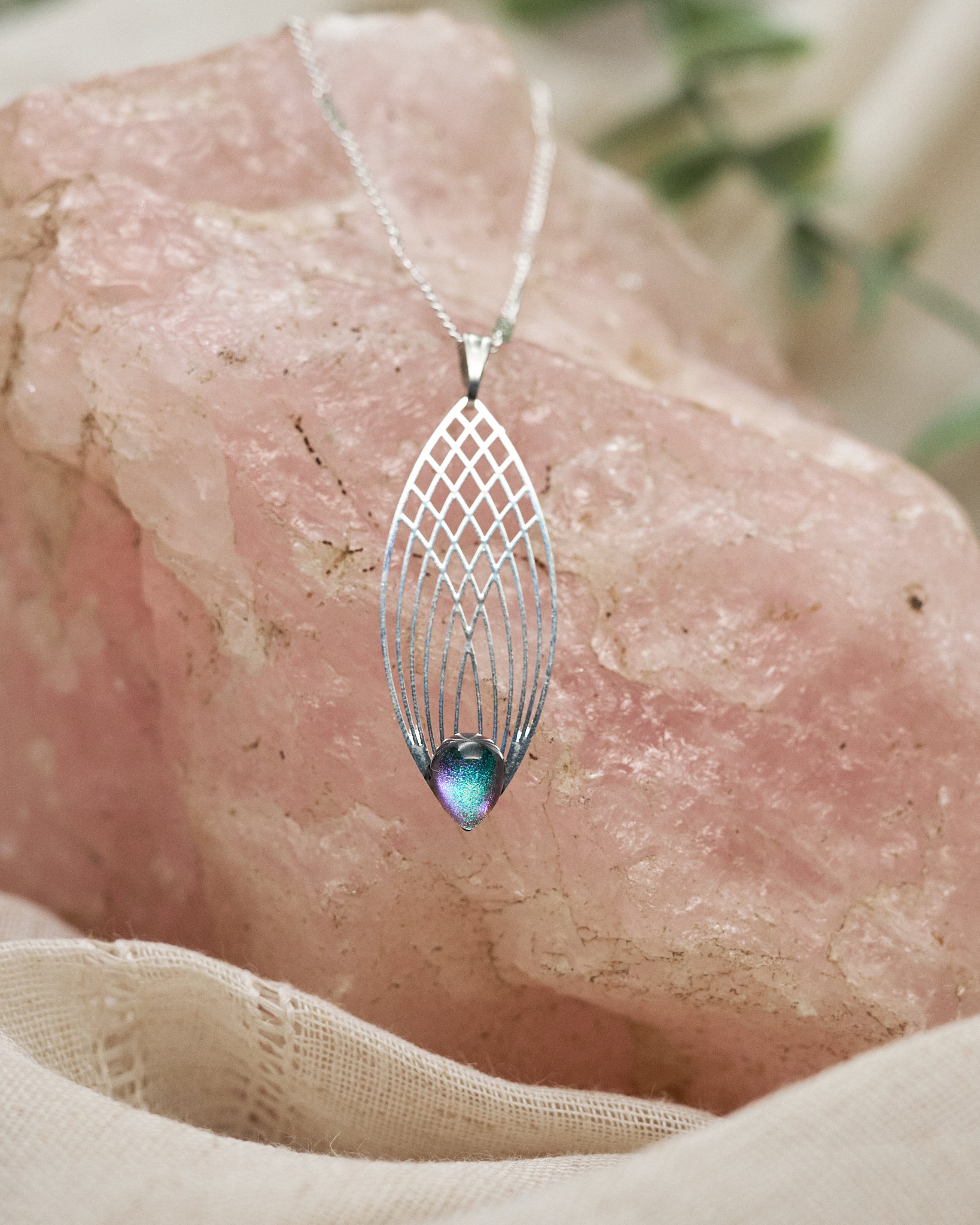 ELVEN Litmus Stones Mistic Fantasy Necklace Elven Jewelry - Etsy