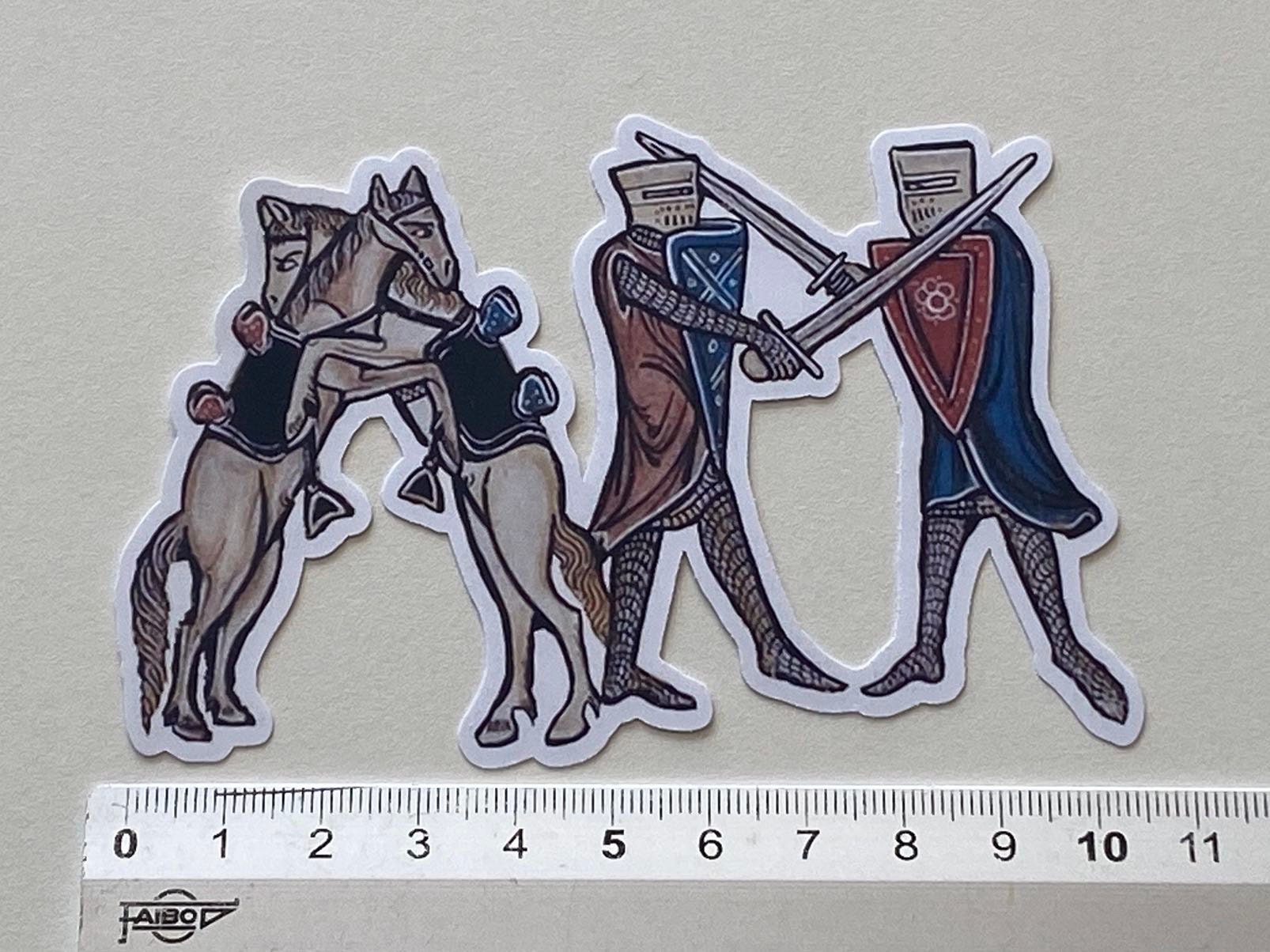 Medieval Stickers Vol.i - Etsy