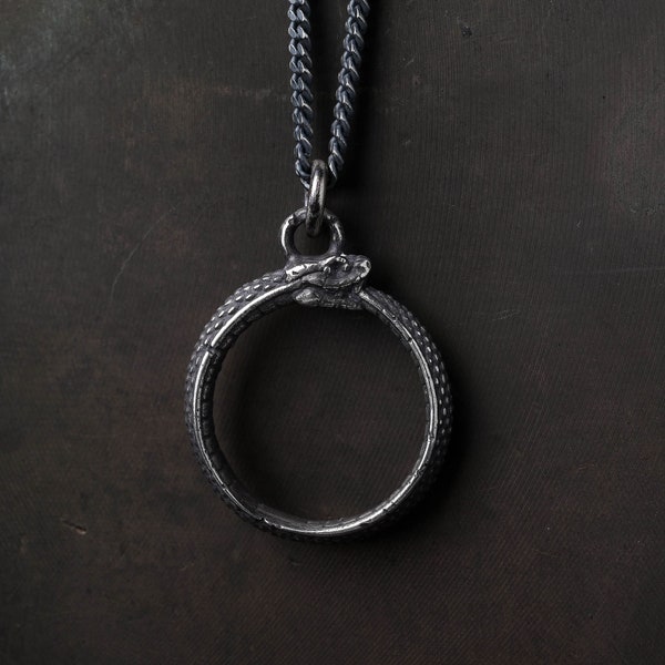 Ouroboros Necklace - Etsy