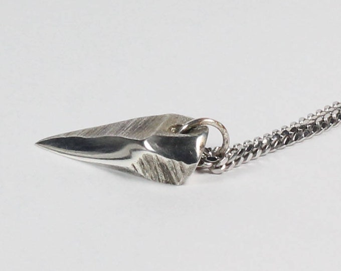 Wolf Tooth Pendant Necklace Handmade in Sterling Silver - Etsy
