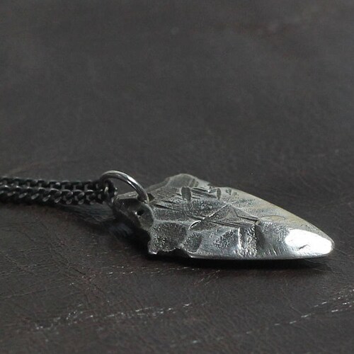 Arrowhead Necklace for Men - Etsy