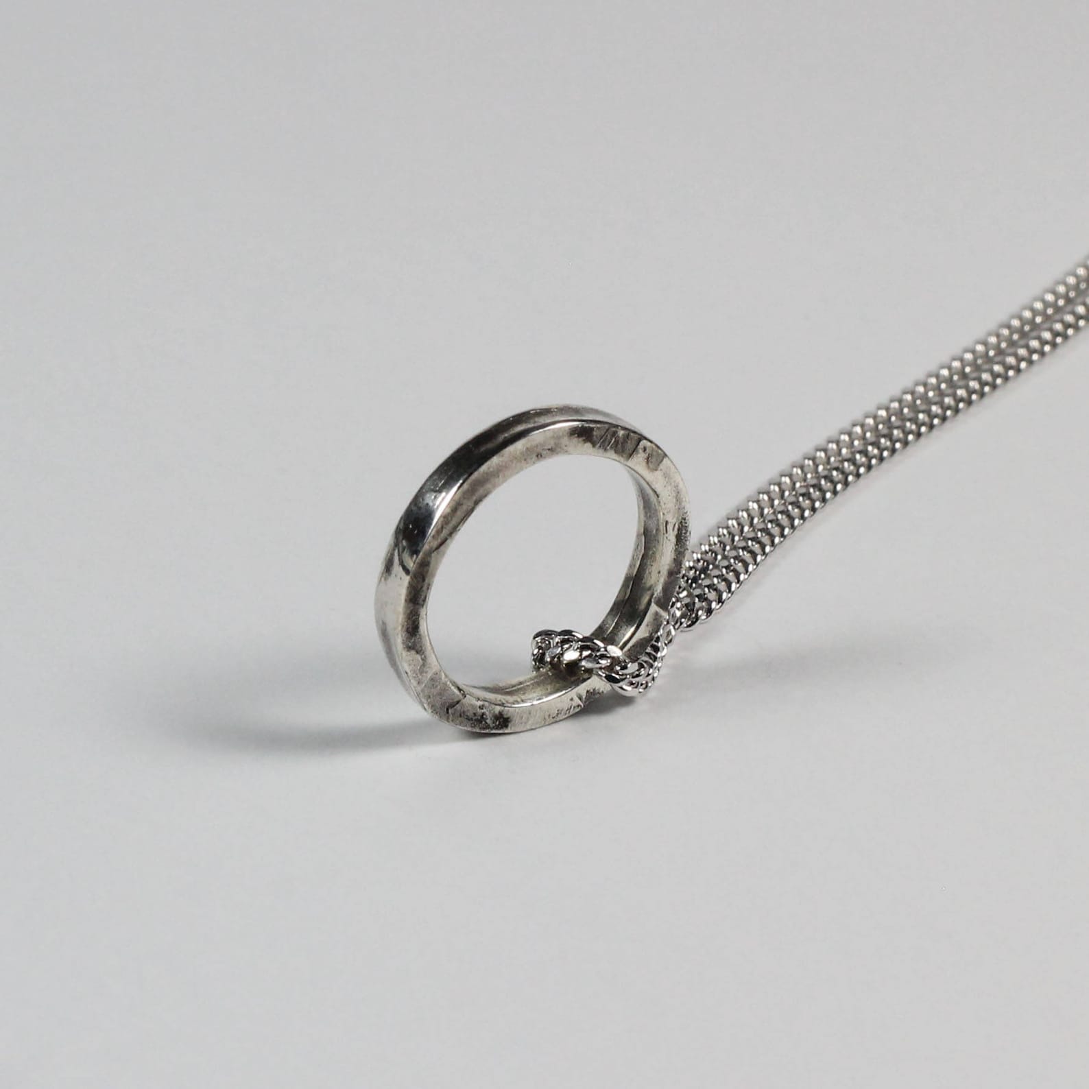 Mens Ring Necklace | Etsy