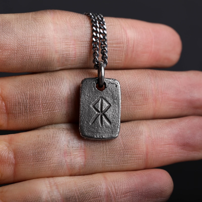 Custom Runes Pendant - Etsy