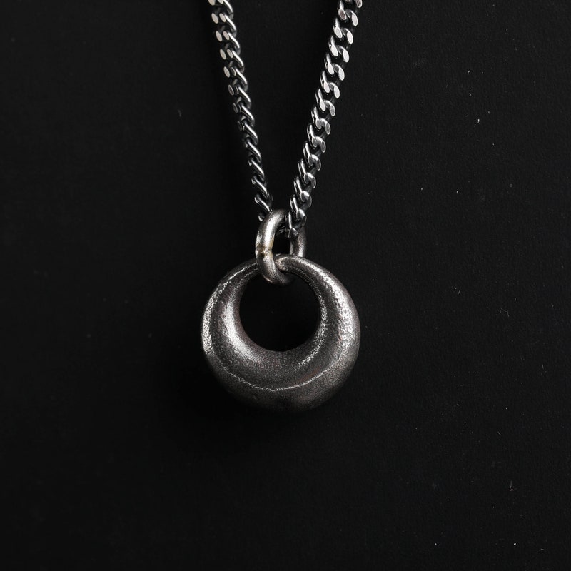 Mens Moon Necklace - Etsy