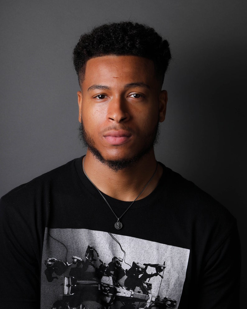 Man's Necklace Skull Memento Mori Stone Pendant in - Etsy