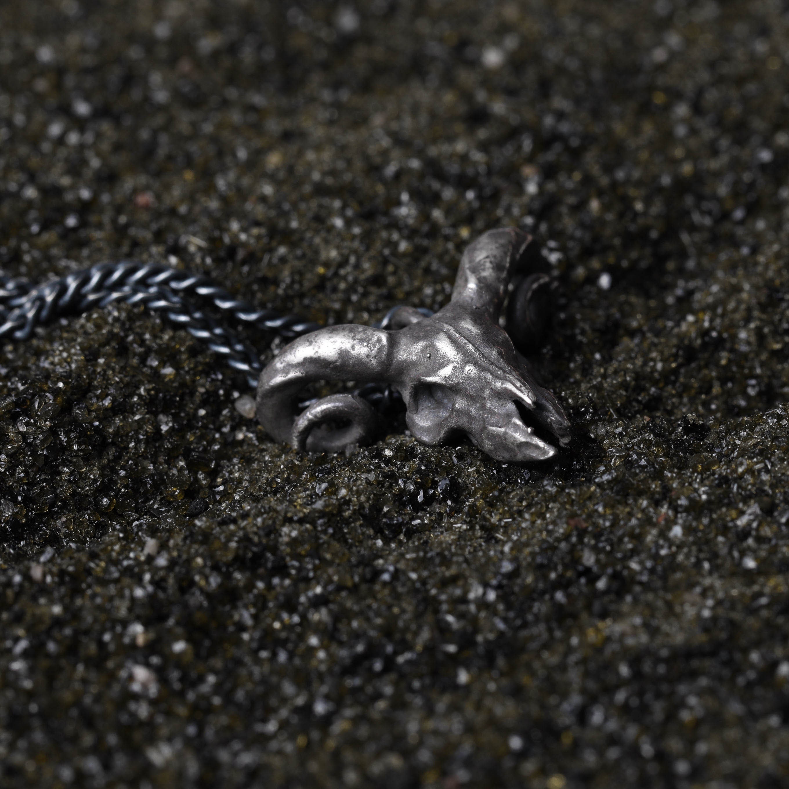 Tarsier Skull Necklace