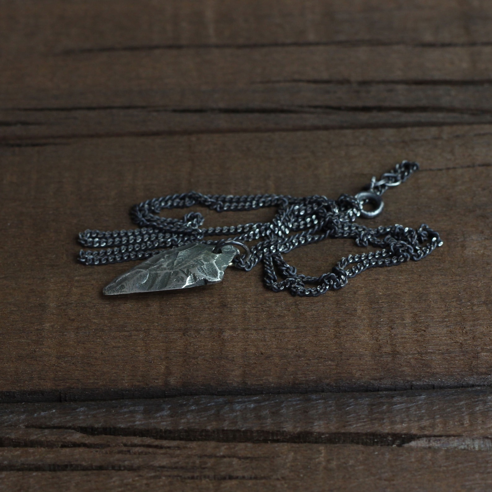 Arrowhead Necklace for Men - Etsy