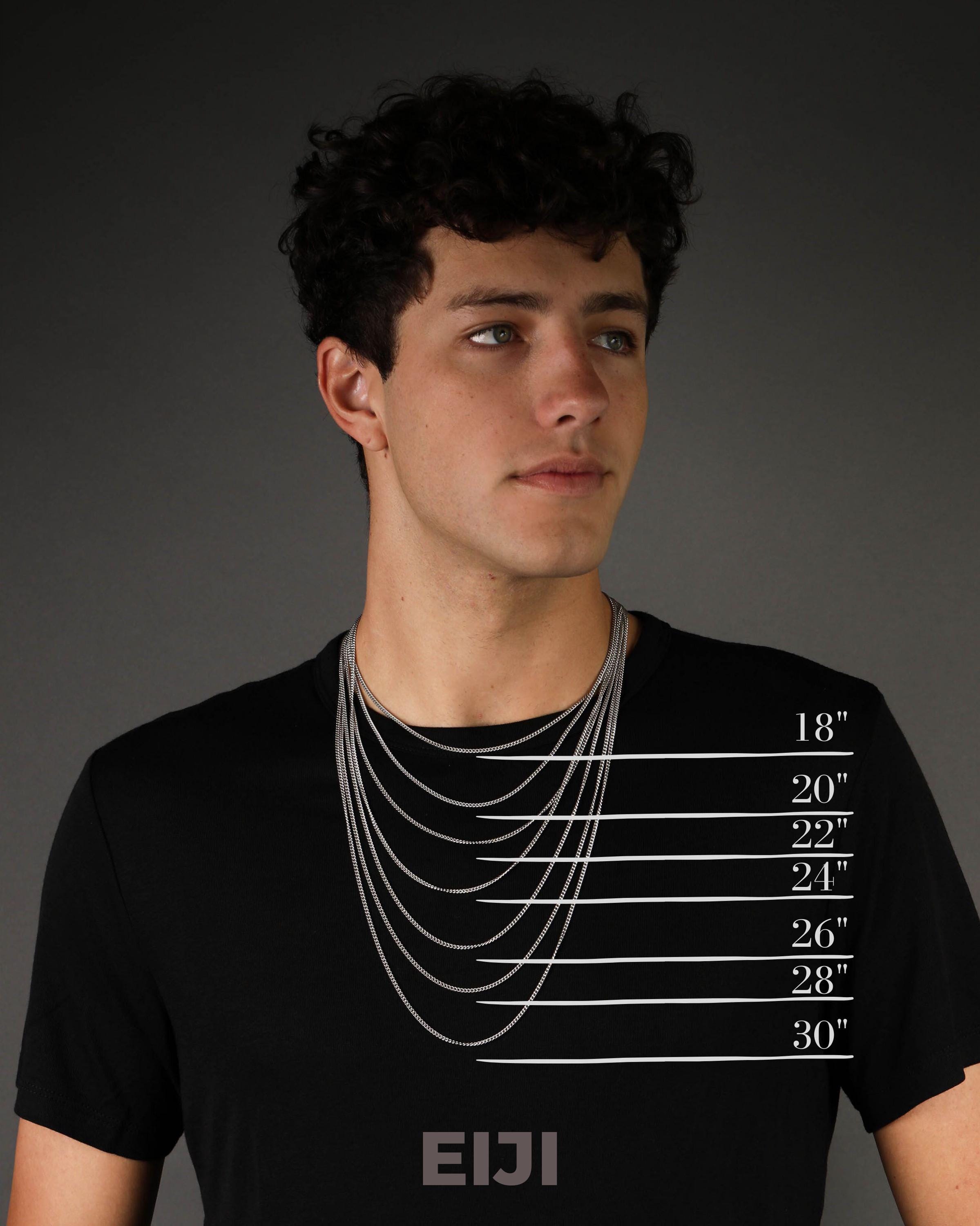 Mens Necklace Crux Southern Cross Constellation Sapphire Pendant for ...