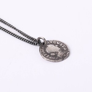 Mens Necklace Antique Roman Coin Pendant Denar FAVSTINA AVGVSTA for Men ...