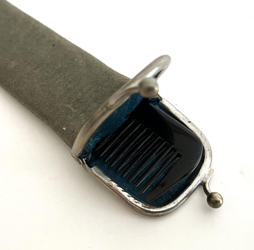Antique Moustache Comb and Case - Etsy