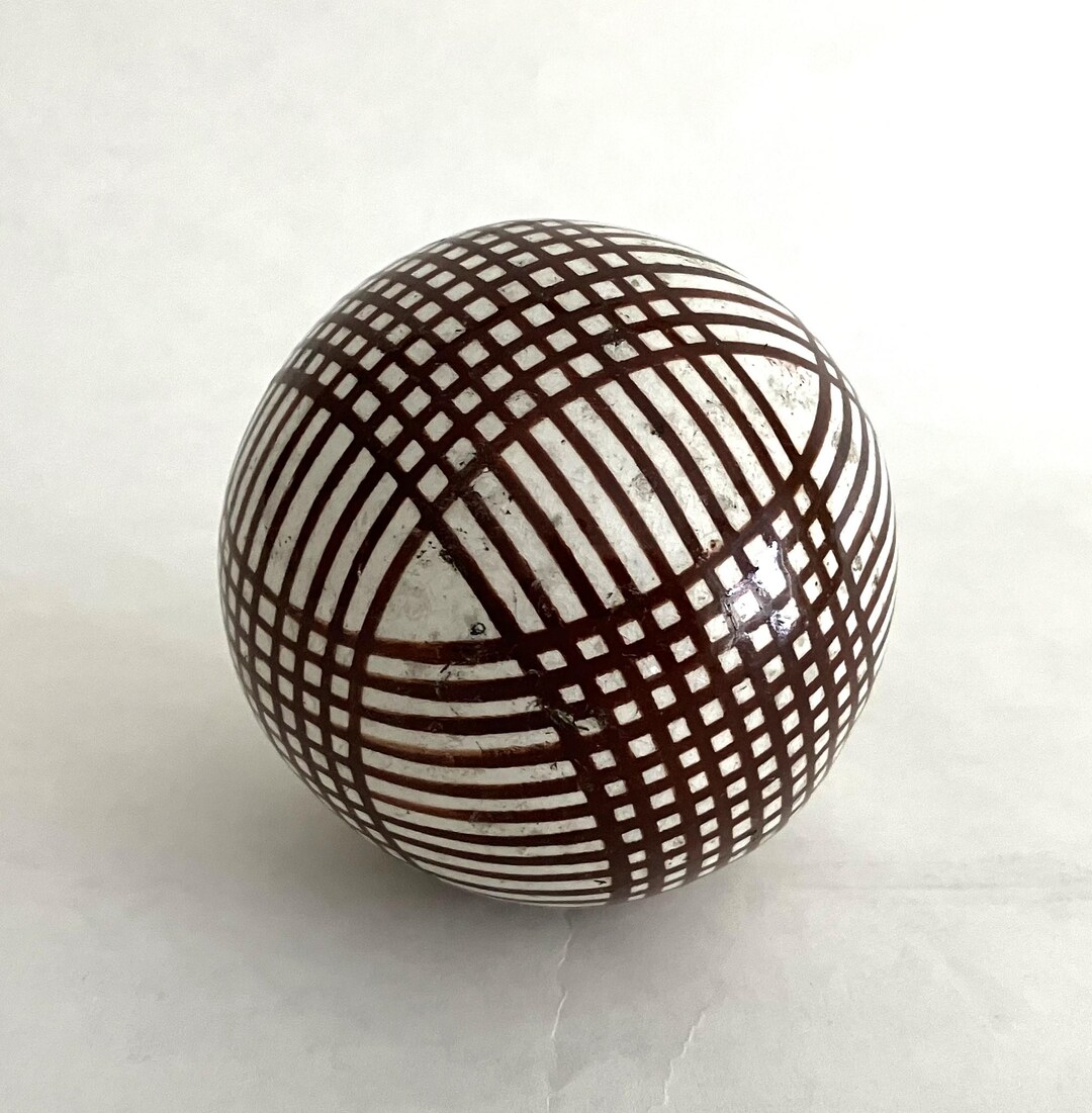 Antique Victorian Carpet Ball - Etsy