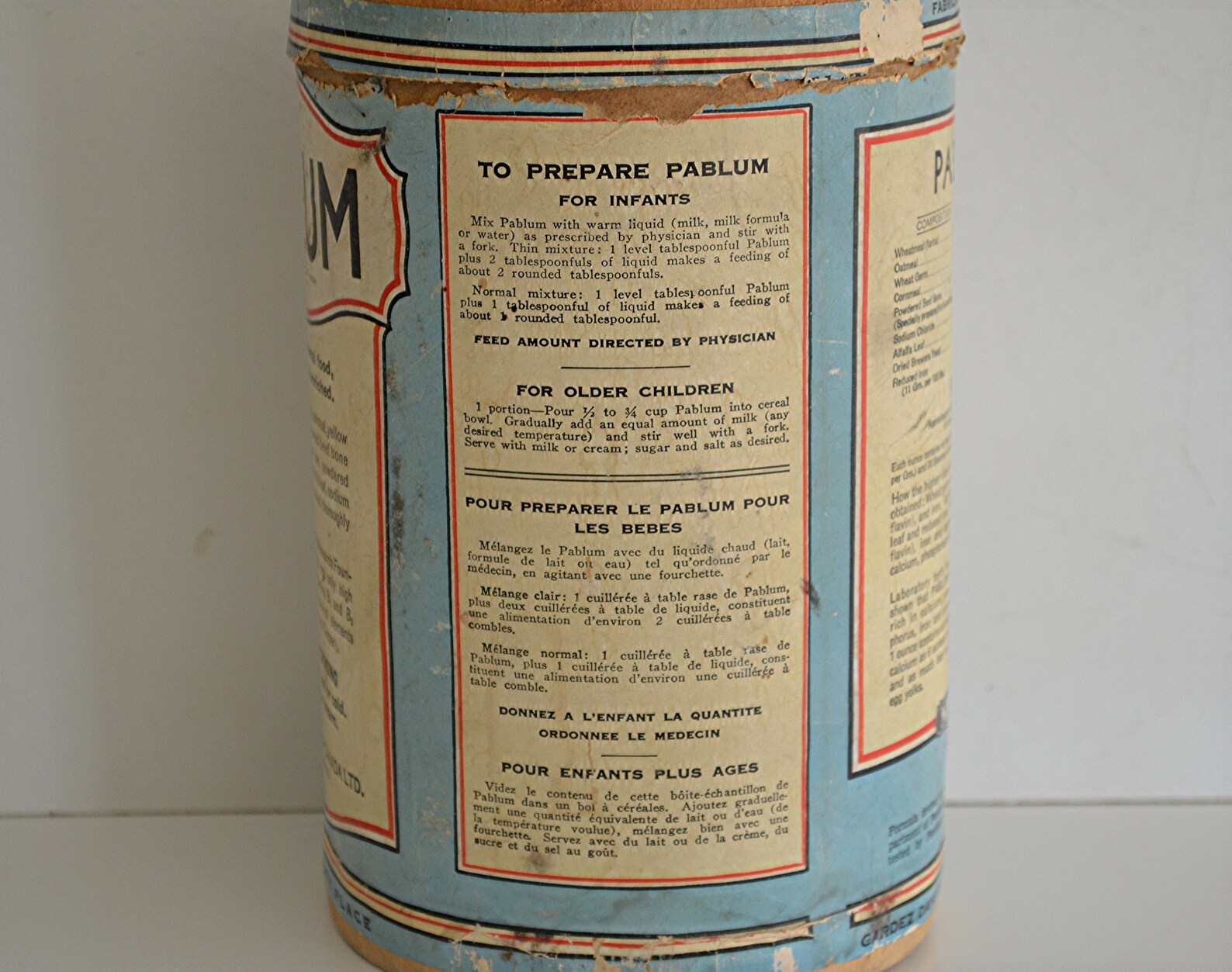 Vintage Pablum Box Container From University of Toronto - Etsy