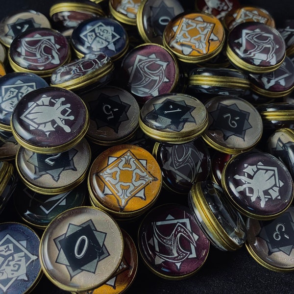 Arkham Horror Chaos Tokens - Etsy