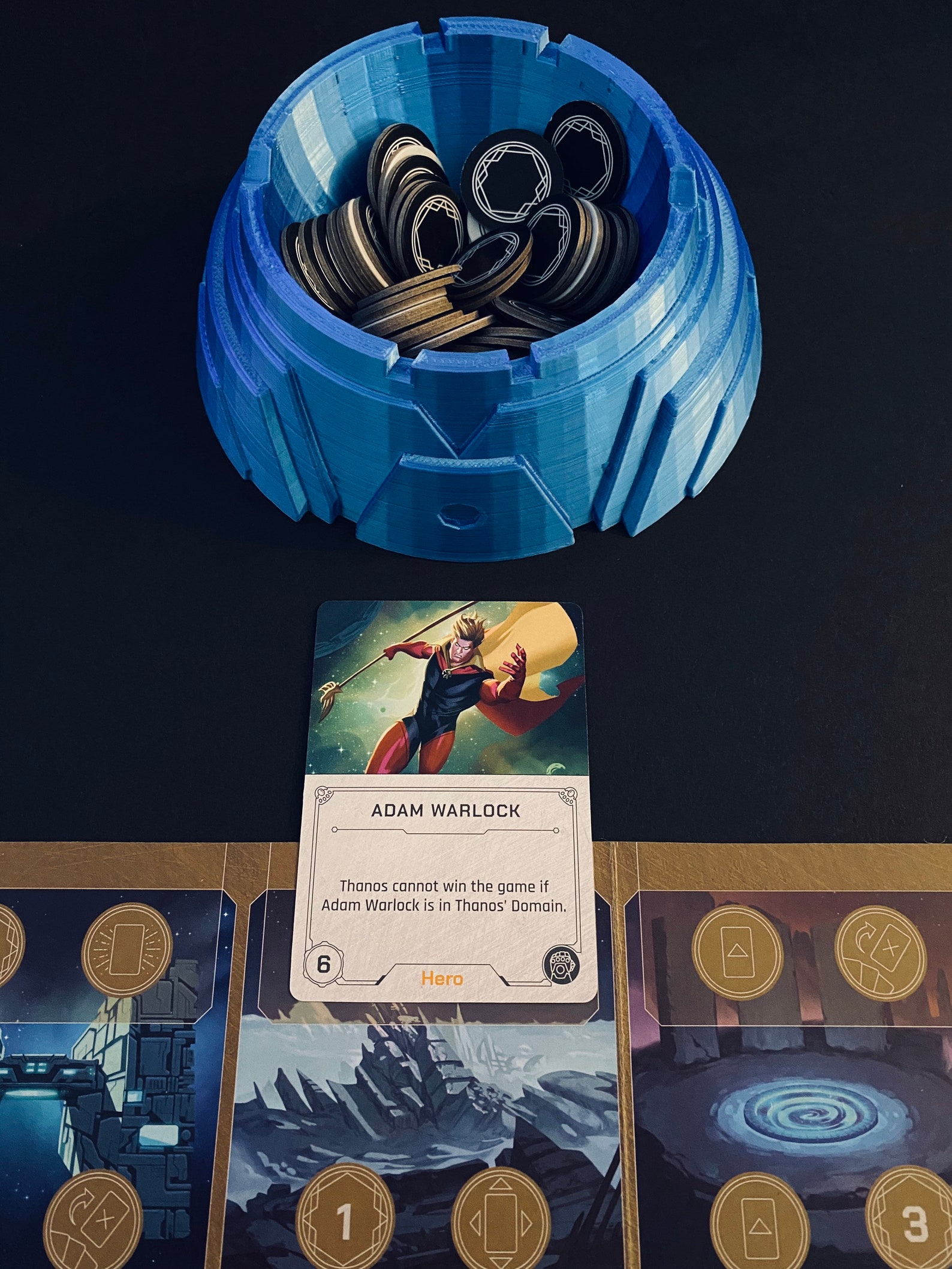 Villainous Power/strength 3D Printed Token Bowl - Etsy