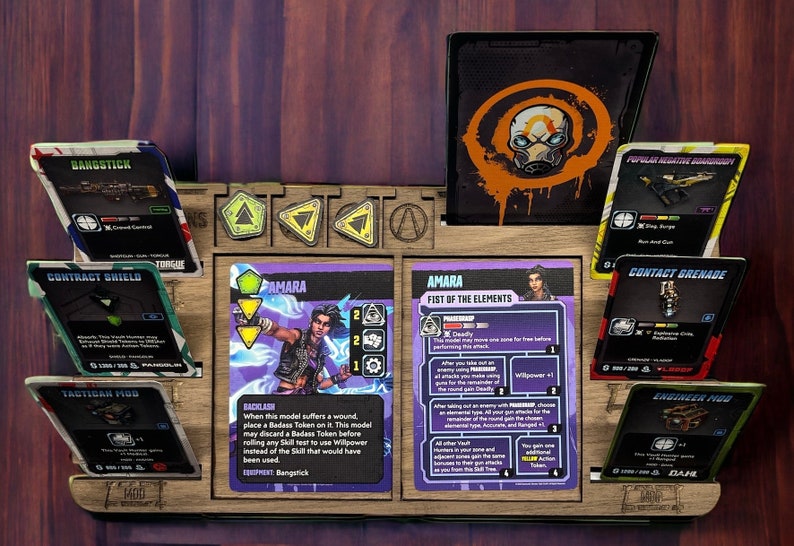 Character Dashboard: Borderlands Board Game - Etsy