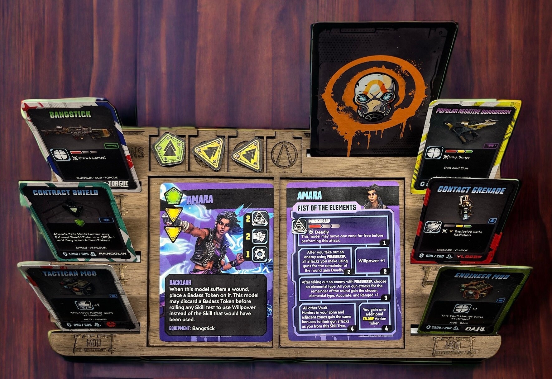Character Dashboard: Borderlands Board Game - Etsy