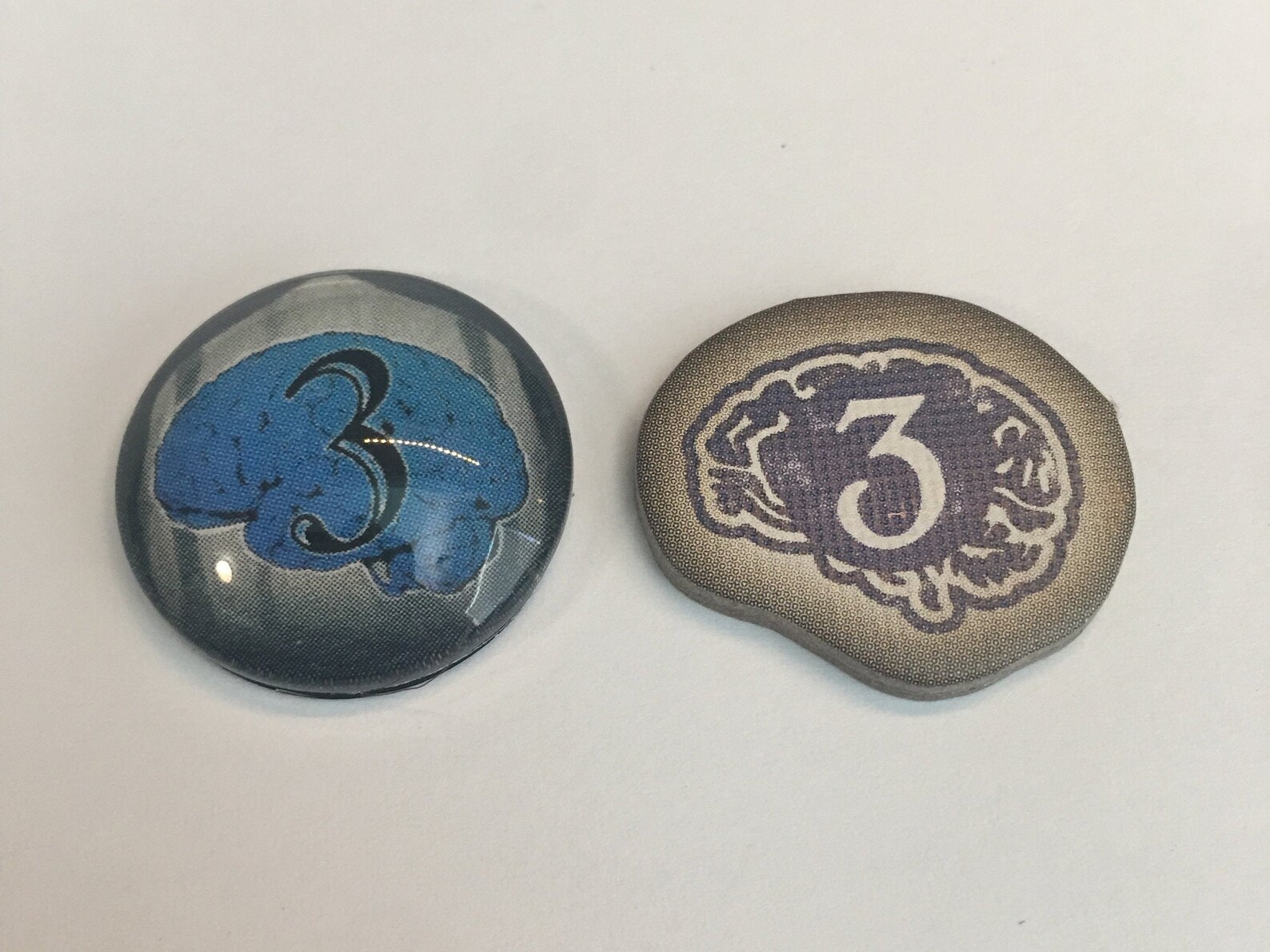 19 Arkham Horror LCG Custom Glass Horror Damage Tokens | Etsy