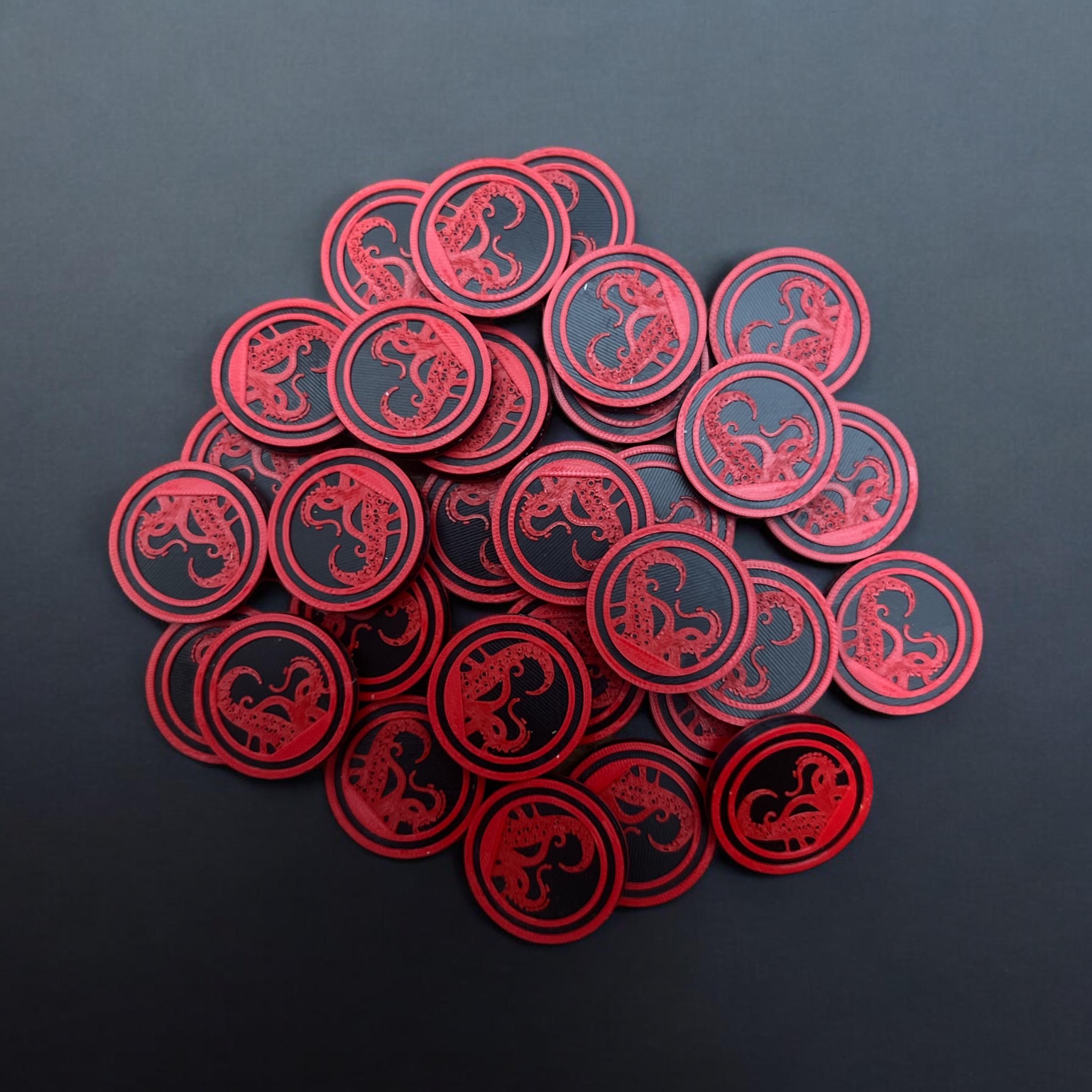 3D Print Arkham Horror Tokens - Etsy