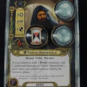 LOTR LCG Custom Glass Resource Tokens - Etsy