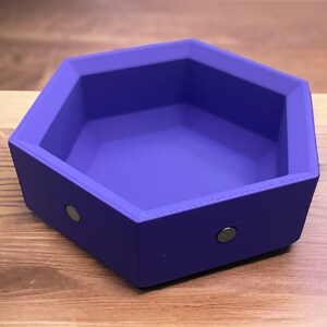 3D Printed Hexagon Token Holder - Etsy