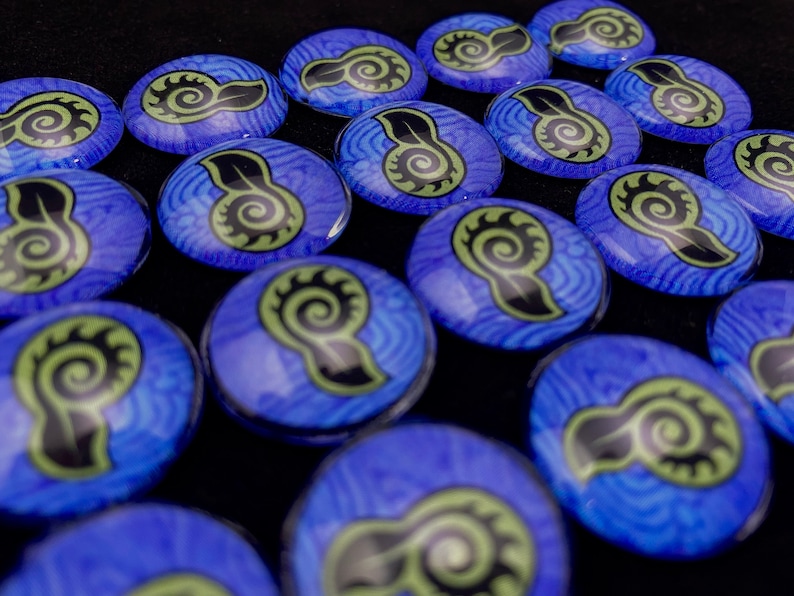 Spirit Island Custom Glass Tokens | Etsy