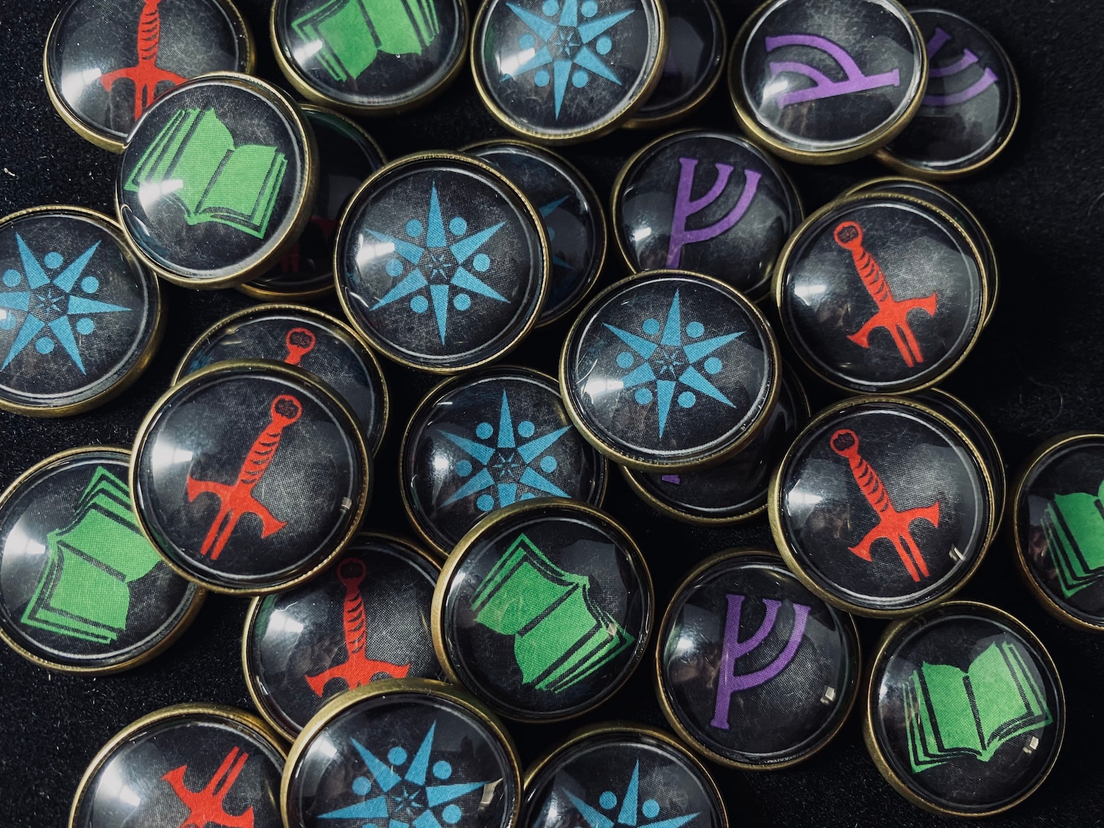 LOTR LCG Custom Glass Sphere Tokens - Etsy